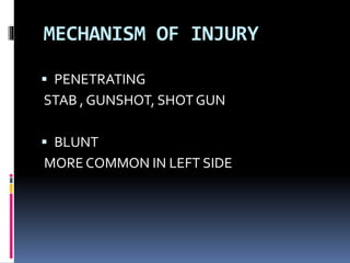 JUNCTIONAL ZONES OF TORSO TRAUMA | PPTX
