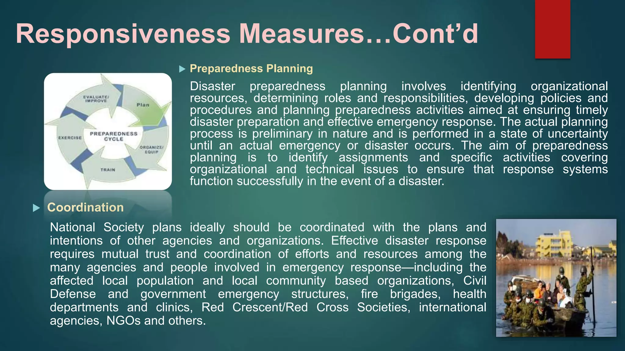 How to Make a Society Responsive to a Disaster..presentation | PPTX