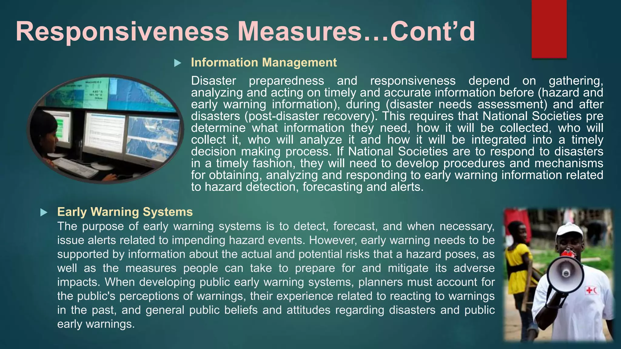 How to Make a Society Responsive to a Disaster..presentation | PPTX