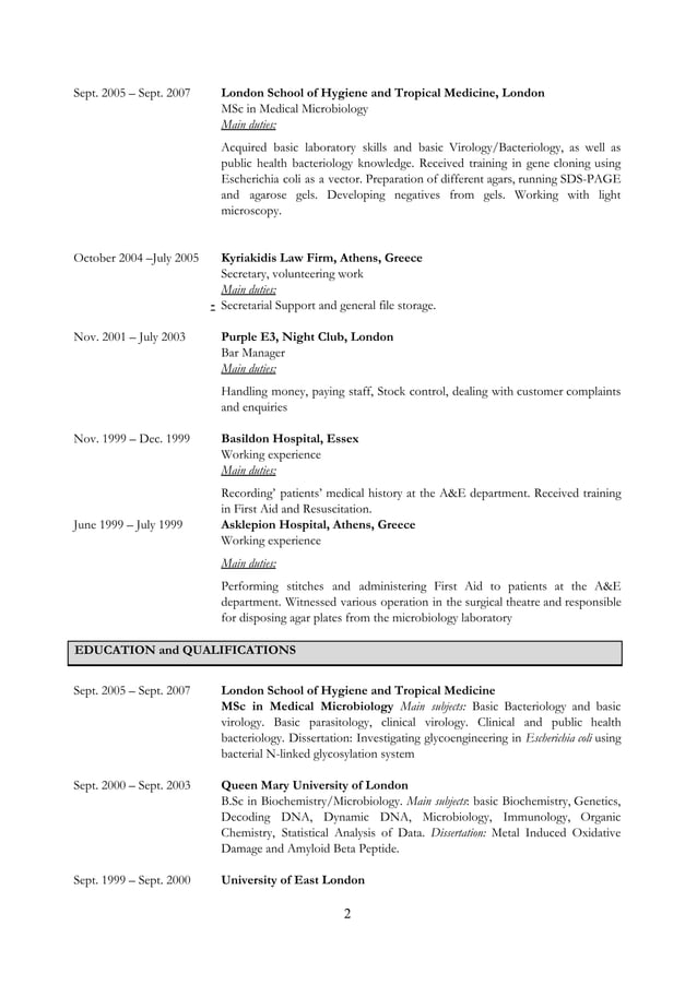 Zac Asmanis CV_ENG - Έγγραφα Google | PDF