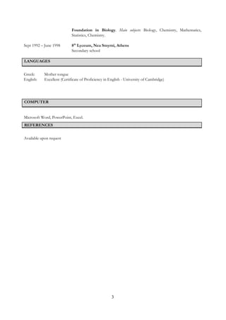 Zac Asmanis CV_ENG - Έγγραφα Google | PDF