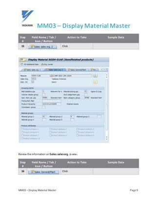 EX_2.1-MM03 Display Material Master V1.0 | DOCX