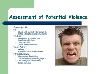23)Behavioral Emergencies | PPT