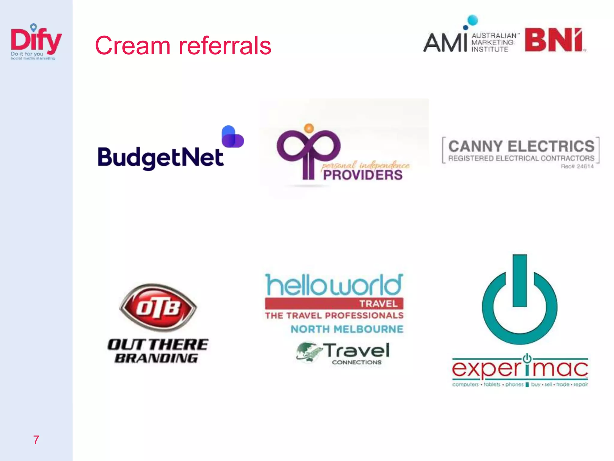 2023 BNI Elevate-Dify Social Presentation by Steve Hubbard.pptx