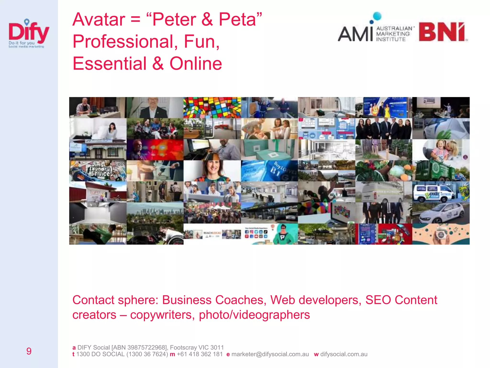 2023 BNI Elevate-Dify Social Presentation by Steve Hubbard.pptx