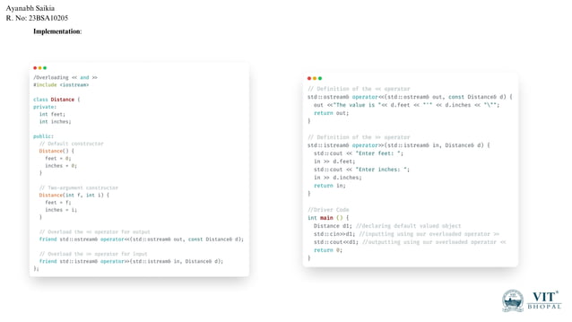 C++ Overloading Operators input output overloading | PDF