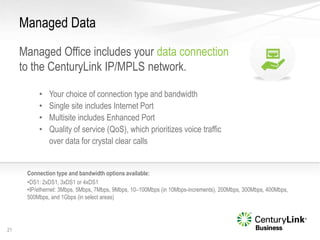 CenturyLink's Managed Office | PPT