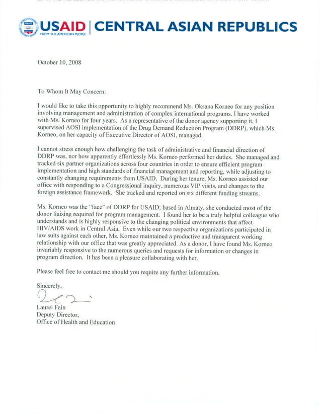 Recommendation USAID | PDF