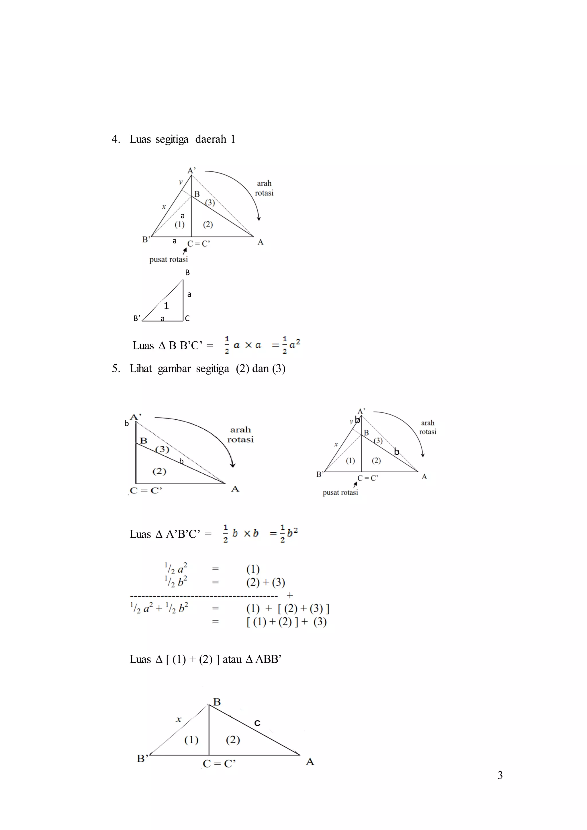 23 Cara Pembuktian Teorema Pythagoras | PDF