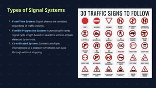 TRAFFIC ENGINEERING: TRAFFIC REGULATION AND CONTROL | PPTX
