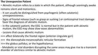 approach to coma | PPTX