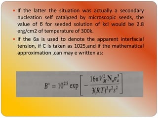 Crystallization EASILY DESCRIBED | PPTX
