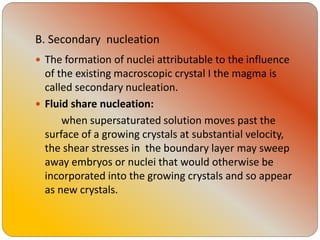 Crystallization EASILY DESCRIBED | PPTX