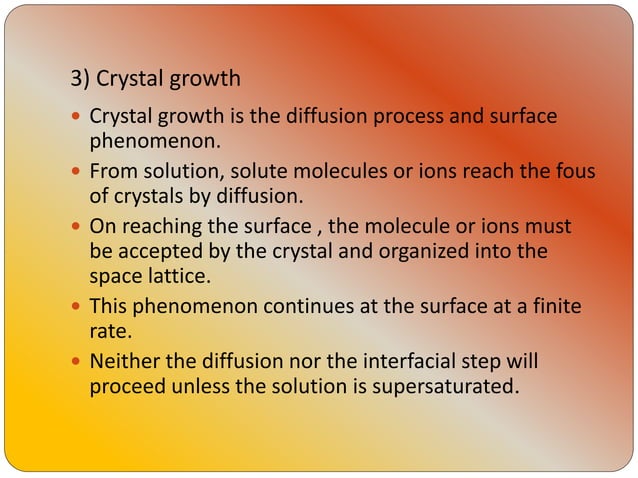 Crystallization EASILY DESCRIBED | PPTX | Chemistry | Science
