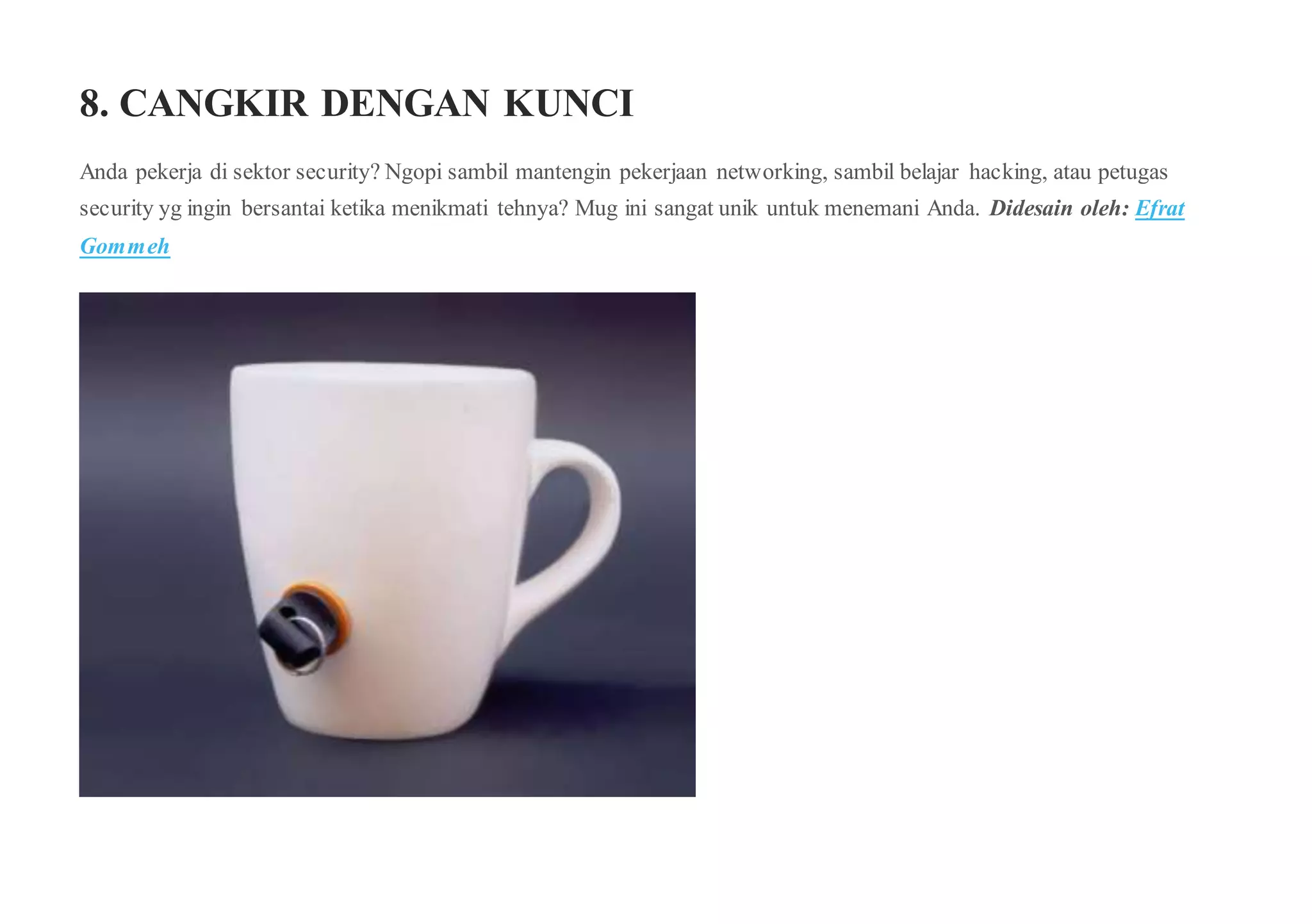 23 desain mug dan cangkir paling kreatif | PPT