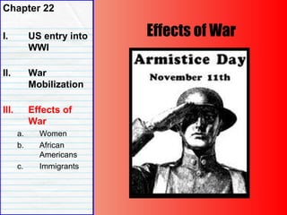 Lecture 23 on WWI | PPT