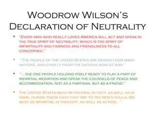 Lecture 23 on WWI | PPT