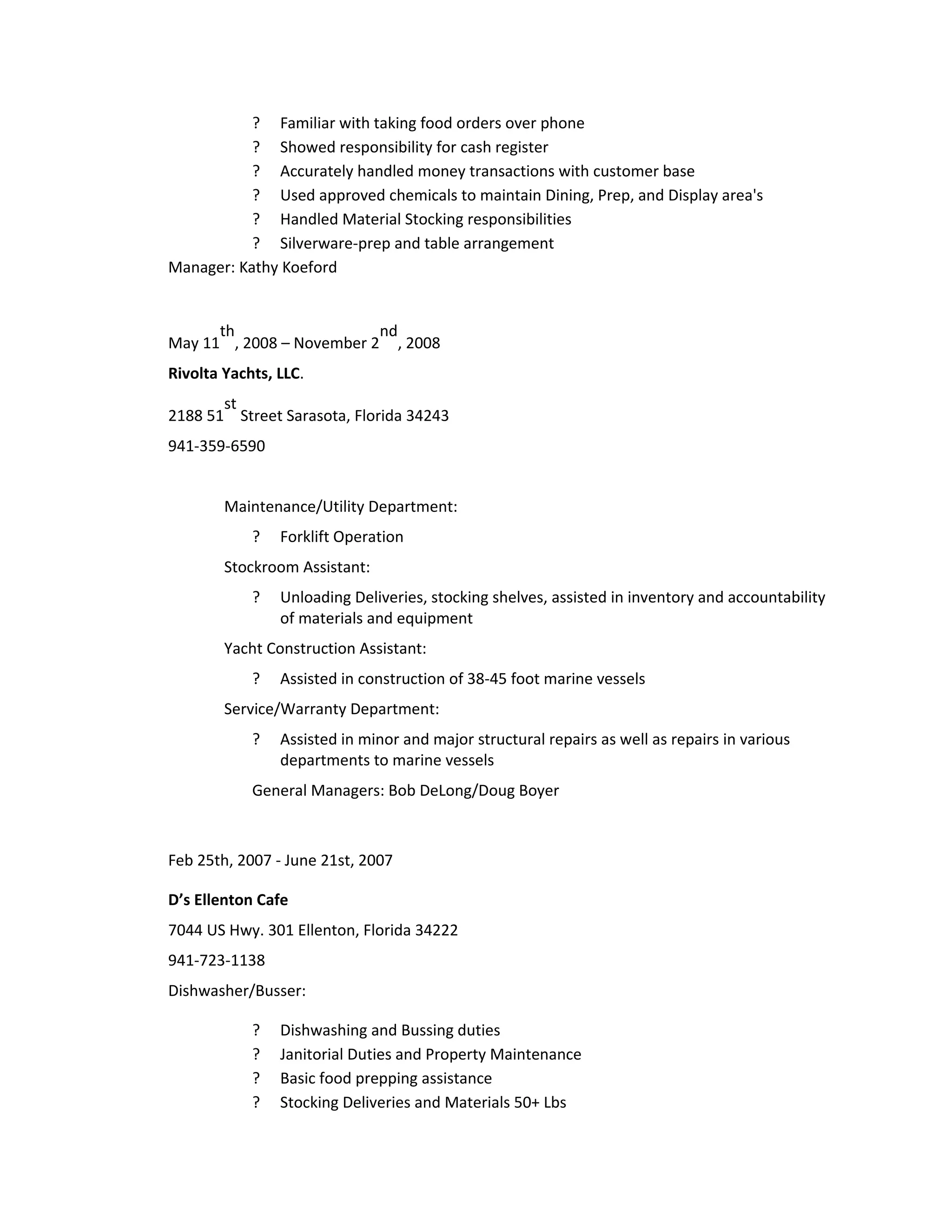 James S. Reinhold Resume | RTF | Home Improvement | Home & Garden