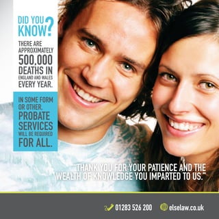 Wills & Probate Brochure | PDF