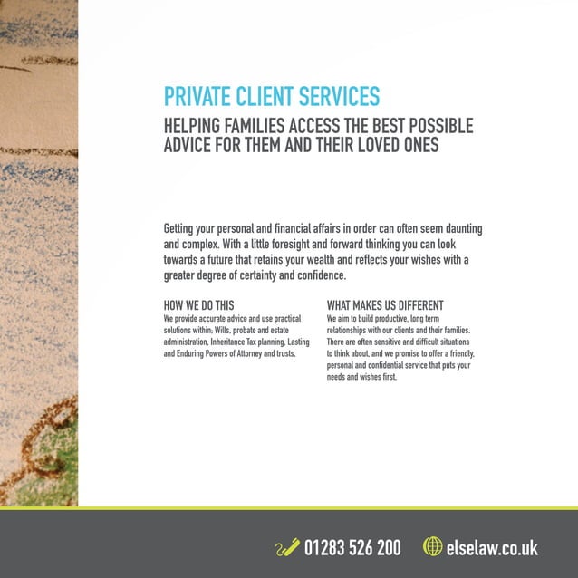Wills & Probate Brochure | PDF