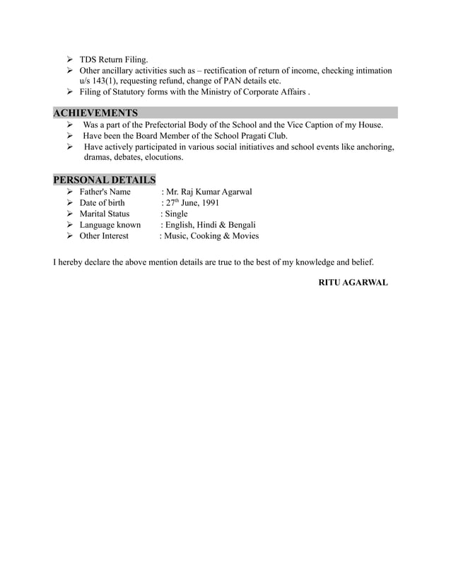 CV_RITU_AGARWAL | DOC