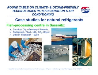 Environmentally friendly technologies in refrigeration | PDF
