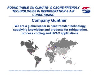 Environmentally friendly technologies in refrigeration | PDF