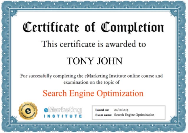 search-engine-optimization-certification-TJ | PDF