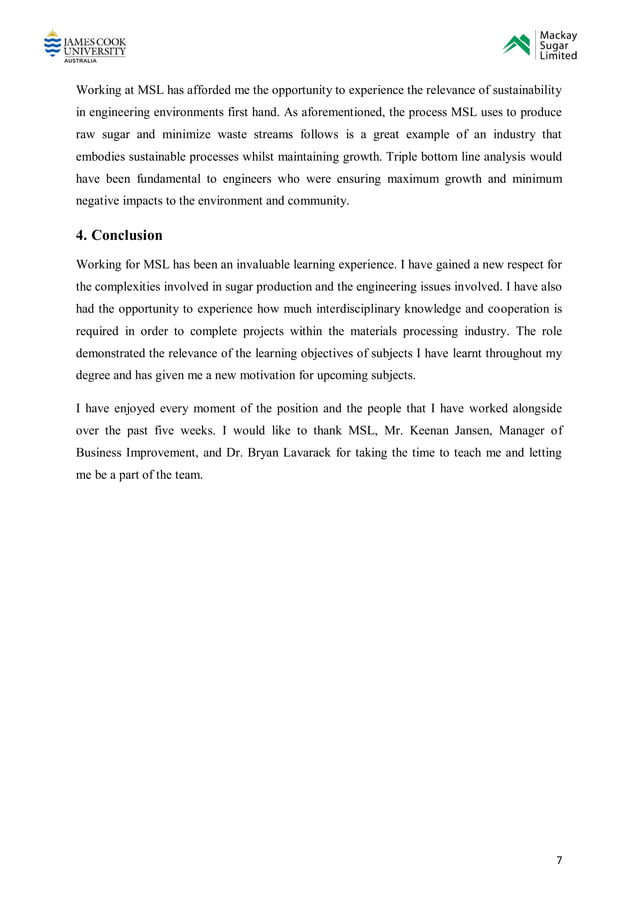 BEZZINA, Giles. MSL Placement Report | PDF