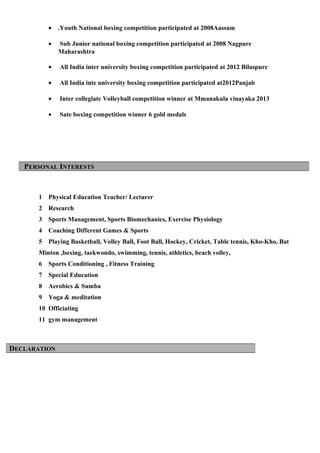 adarsh resume | DOC