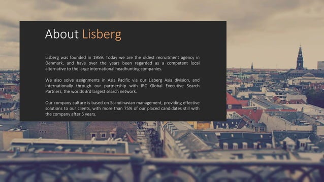 Lisberg - Presentation 2017 | PPT