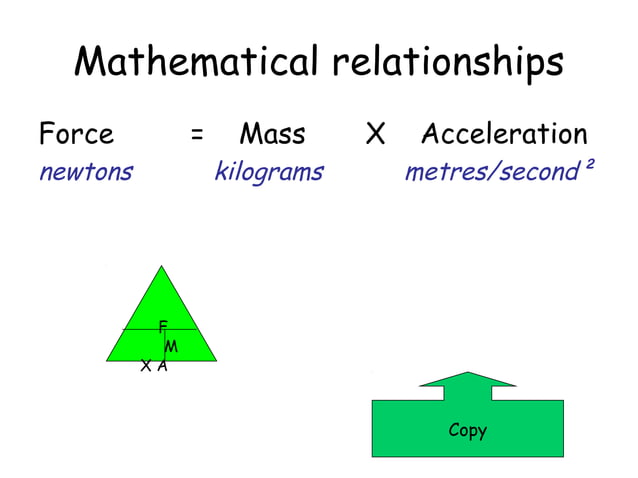 2 3 force mass acceleration | PPT