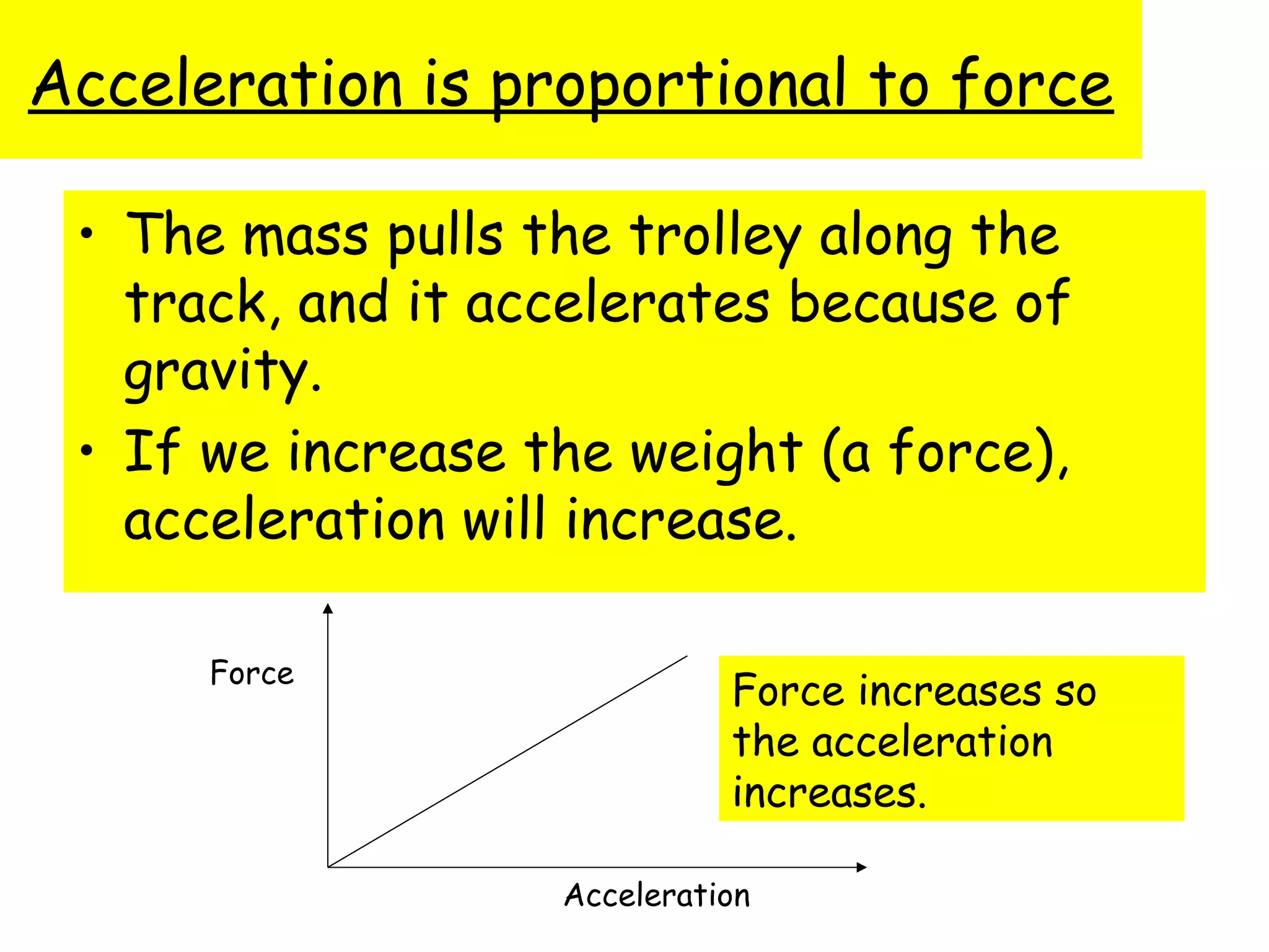 2 3 force mass acceleration | PPT