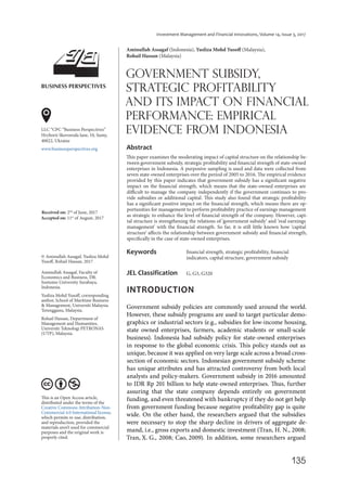 23 government subsidy_strategic_profitability_and_its | PDF | Business Accounting & Finance ...