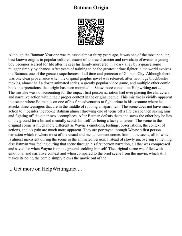 23 Graphic Essay Examples Pics - Scholarship | PDF