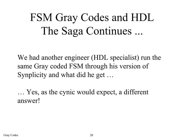 23 gray codes | PDF
