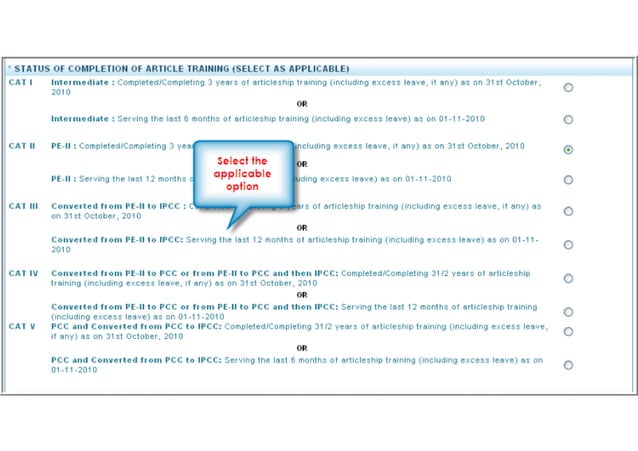 guide to online exam application form | PPT