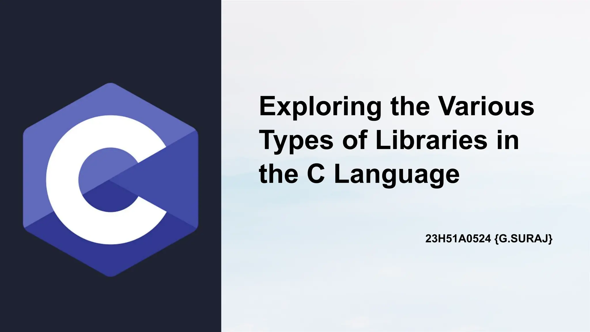 About the C Libraries which are essential | PPT