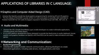 About the C Libraries which are essential | PPT