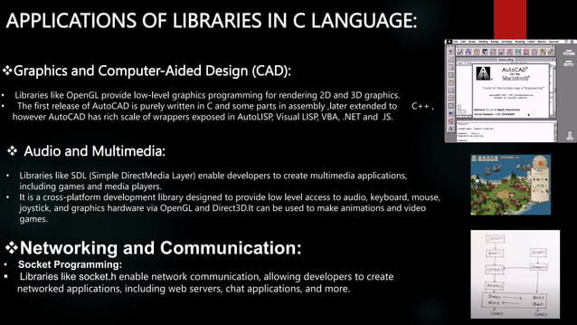 About the C Libraries which are essential | PPT