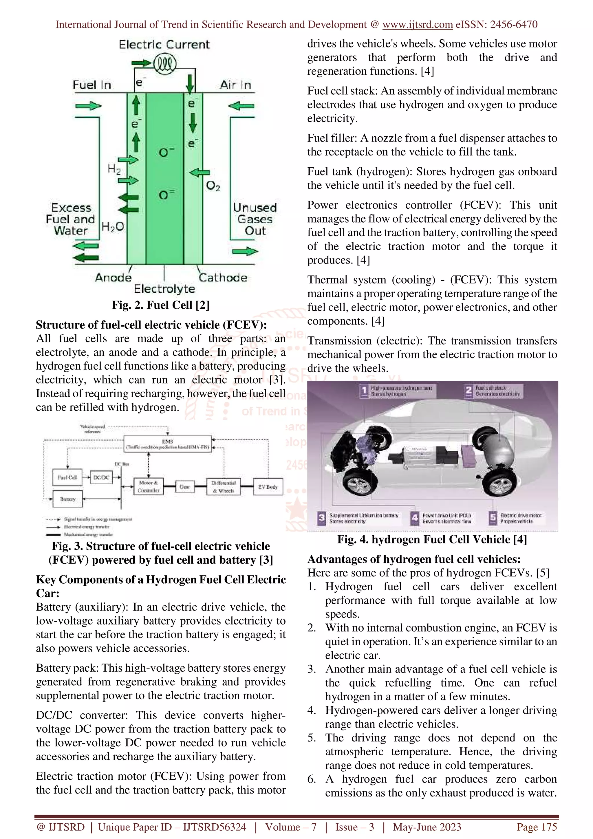 Hydrogen Fuel Cell Electric Vehicles Future of Sustainable Mobility | PDF