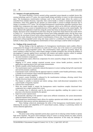 Homogeneous transformation matrix for force-torque sensor orientation ...