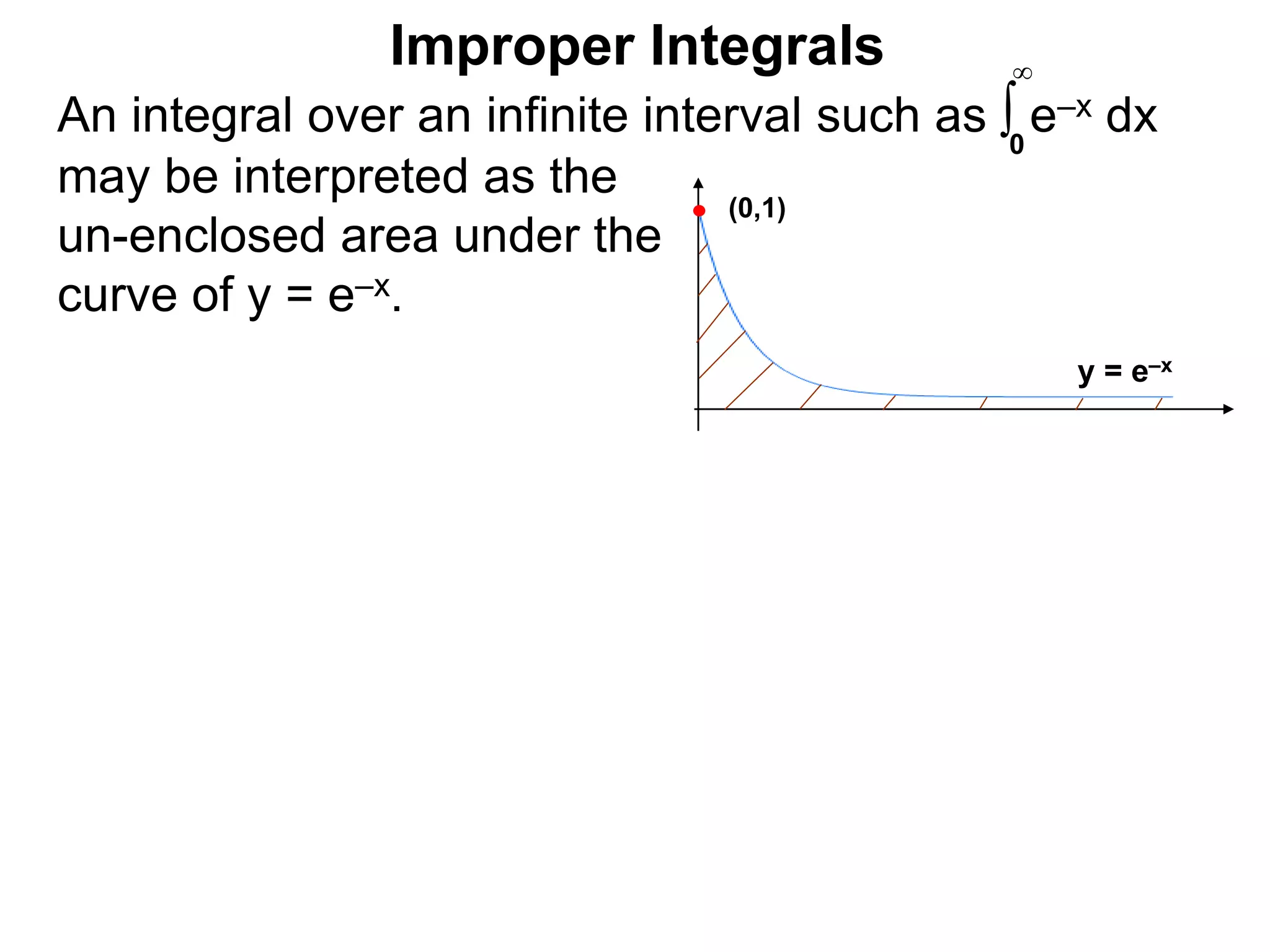 23 improper integrals send-x | PPTX