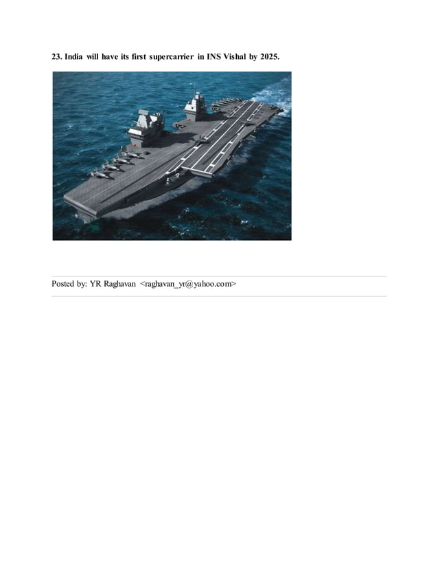 23 incredible facts about the indian navy | PDF