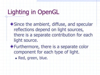 23 Introduction to the Lighting Model.ppt