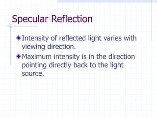 23 Introduction to the Lighting Model.ppt