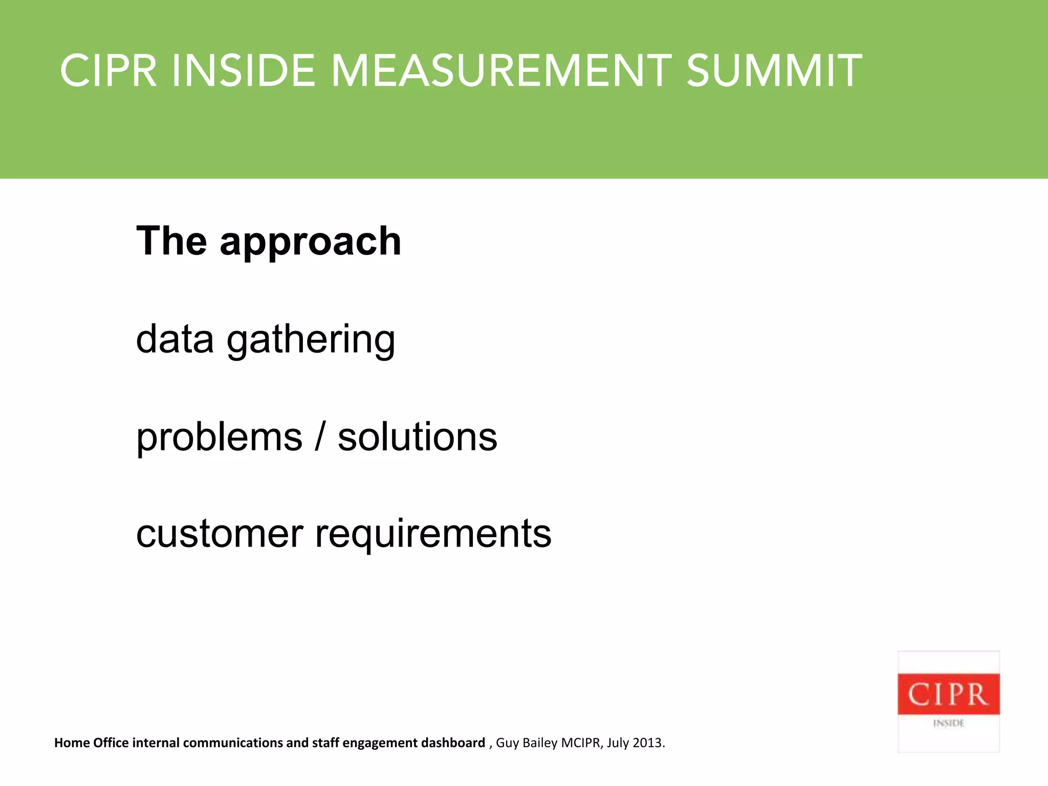 Surveys, sentiment and strategy internal communication measurement ...