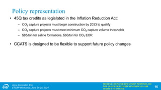 Carbon Capture, Allocation, Transportation, and Sequestration (CCATS ...