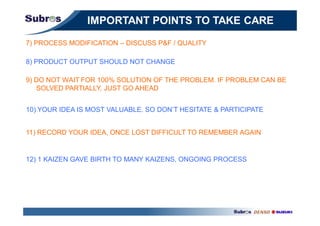 23Kaizen Training (1).pdf for Kaizen related | PPT