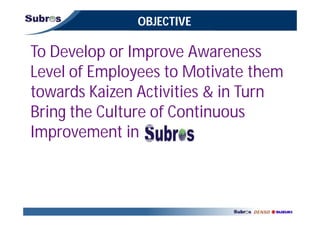 23Kaizen Training (1).pdf for Kaizen related | PDF